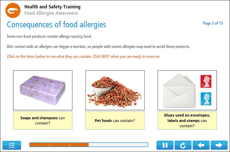 Food Allergens Online Training Course | i2Comply