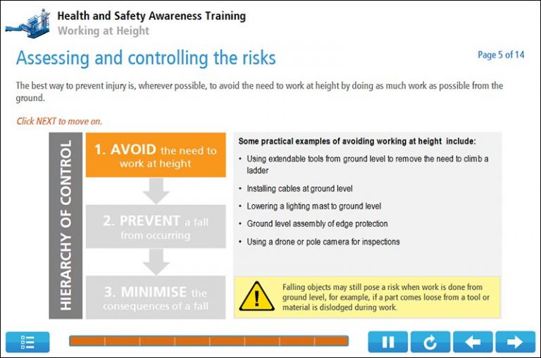 Working At Height Online Course | RoSPA-Assured | i2Comply