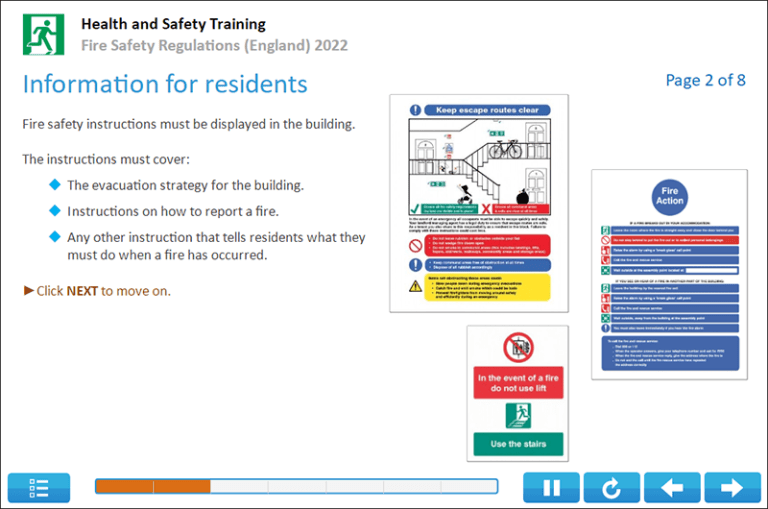 Fire Safety Regulations Online Course | i2Comply