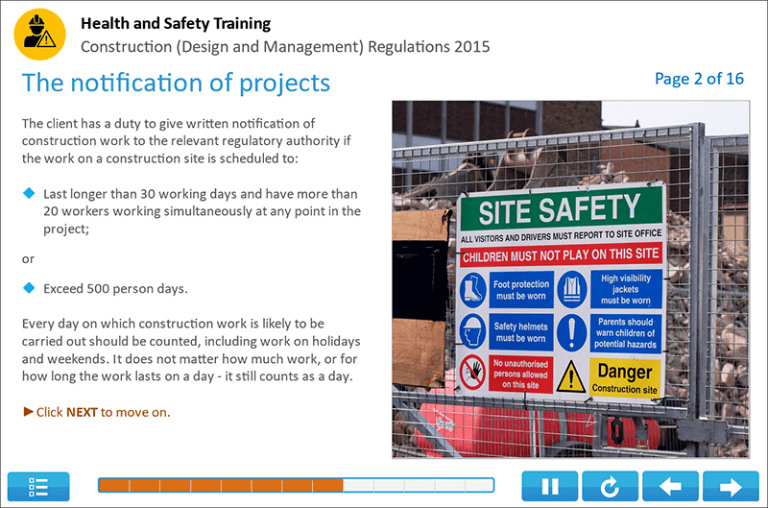 Online CDM Regulations Training Course | i2Comply